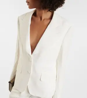 TOM FORD Single-breasted Silk Blazer