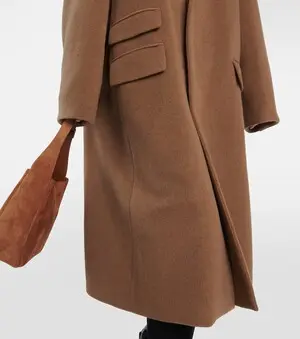 Saint Laurent Oversized Wool Coat