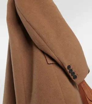 Saint Laurent Oversized Wool Coat