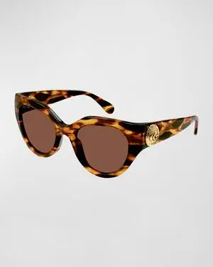 Gucci Havana Cat Eye Sunglasses