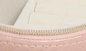 Nordstrom Mini Round Jewelry Box - Blush Geo