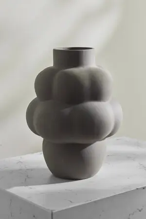 LOUISE ROE 04 Balloon Ceramic Vase - Gray