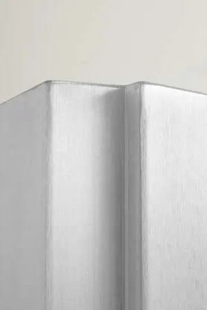 LOUISE ROE Funki Small Brushed Aluminium Pot