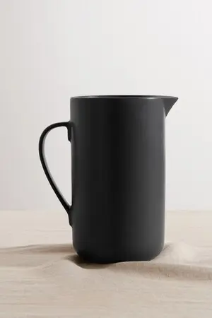LOUISE ROE 15 Pisu Ceramic Pitcher - Black