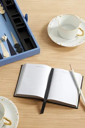 Smythson Panama 2024 Textured-leather Fashion Diary