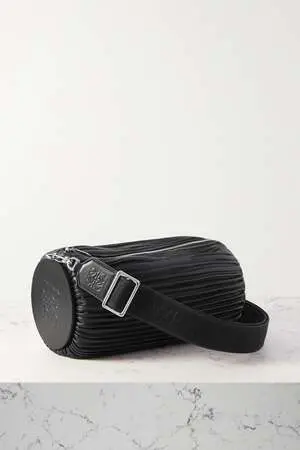 Loewe Bracelet Pleated Leather Shoulder Bag