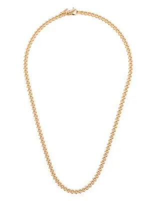Emanuele Bicocchi Knot-detail -plated Chain Necklace - Gold