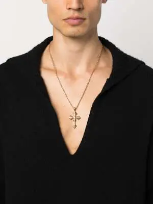 Emanuele Bicocchi Avelli Cross Necklace