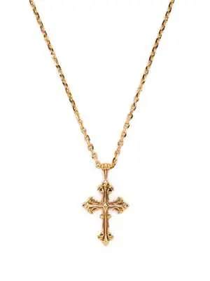 Emanuele Bicocchi Cross Pendant Necklace - Gold