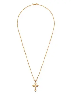 Emanuele Bicocchi Cross Pendant Necklace - Gold