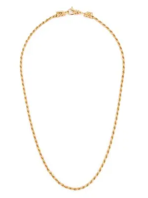 Emanuele Bicocchi Small Rope Chain Necklace - Gold