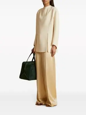 Khaite The Mahni Slit-detail Blouse
