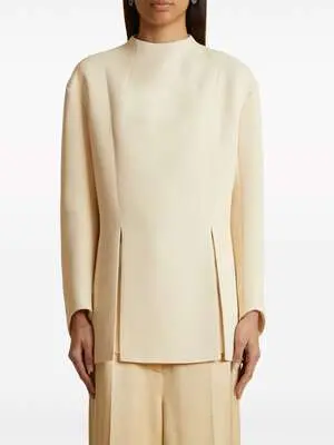Khaite The Mahni Slit-detail Blouse