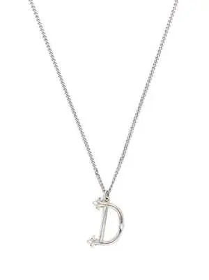 Emanuele Bicocchi Initial Pendant Necklace
