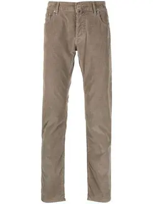 Jacob Cohen Bard Mid-rise Tapered Trousers