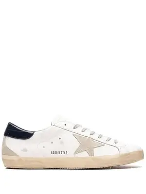 GOLDEN GOOSE Super-star Trainers - White