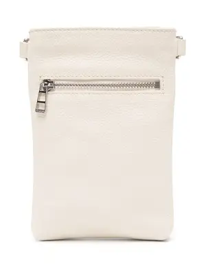 Zadig&Voltaire Rock Leather Phone Pouch - Neutrals