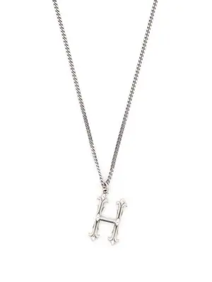 Emanuele Bicocchi Statement Pendant Necklace - Silver