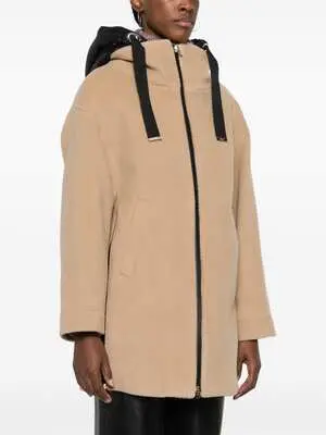 Herno Zip-up Hooded Coat