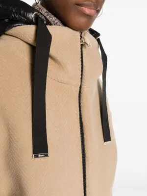 Herno Zip-up Hooded Coat