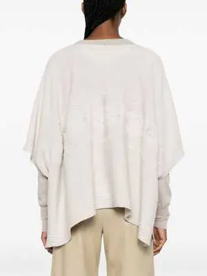 D.exterior Fine-knitted Kaftan Jumper