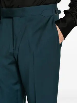 VIVIENNE WESTWOOD Sang Tailored Wool Trousers - Blue