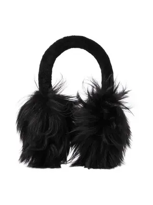Burberry Tonal Shearling Earmuffs