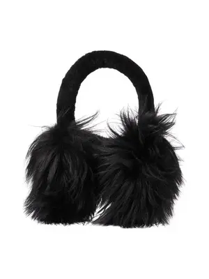 Burberry Tonal Shearling Earmuffs