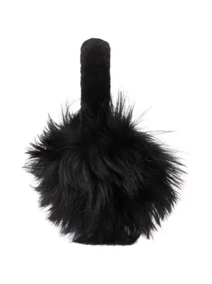 Burberry Tonal Shearling Earmuffs
