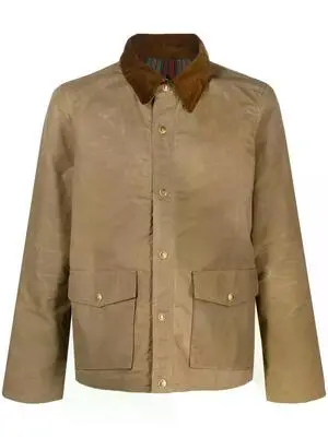 FORTELA Renny Coated-finish Shirt Jacket
