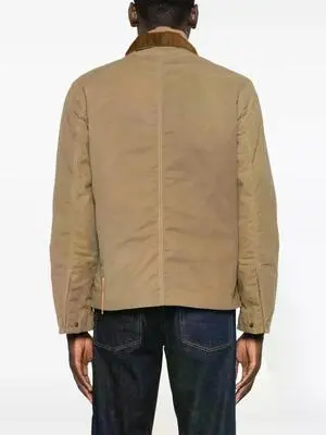 FORTELA Renny Coated-finish Shirt Jacket