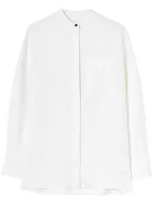 Jil Sander Band Collar Shirts For Women