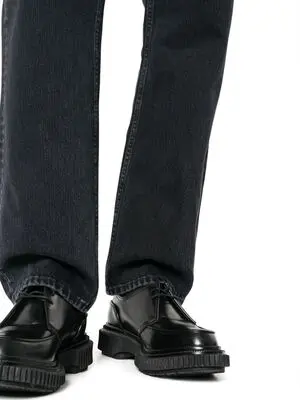 SUNFLOWER Straight-leg Organic-cotton Jeans - Black