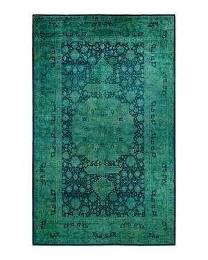 Bloomingdale'S Fine Vibrance M1422 Area Rug, 9'3 X 14'10 - Blue