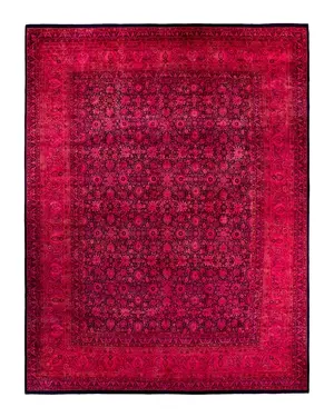 Bloomingdale'S Fine Vibrance M1441 Area Rug, 11'10 X 15'10 - Blue