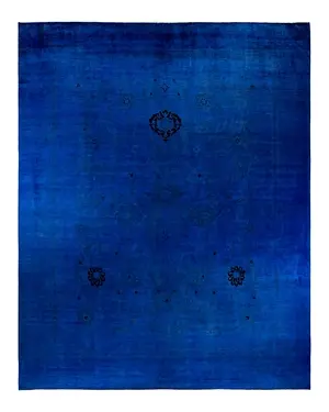 Bloomingdale'S Fine Vibrance M1364 Area Rug, 12'1 X 15'4 - Blue