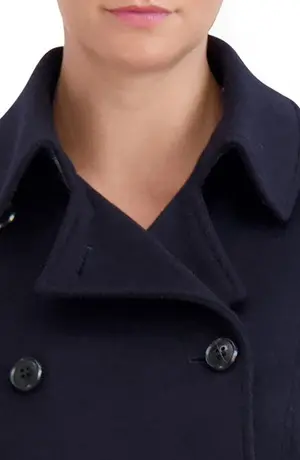 Cole Haan Slick Belted Double Breasted Trench Coat