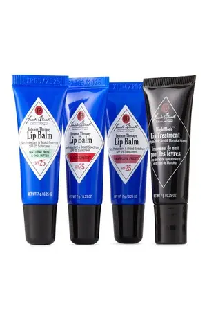 Jack Black It's The Balm Lip Balm Set $42 Value
