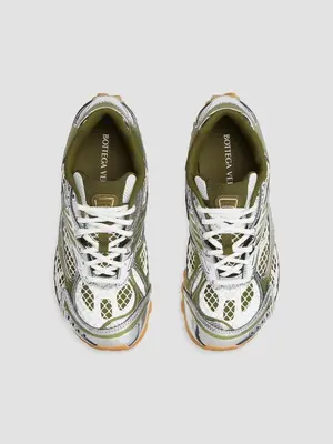 Bottega Veneta S Orbit Technical Mesh Sneakers - Mud