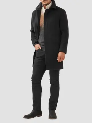 Rodd & Gunn Archers Wool & Cashmere-blend Coat