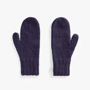 Shinola Alpaca Wool-blend Knit Mittens