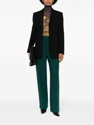 Alexandre Vauthier Houndstooth Wide-leg Trousers