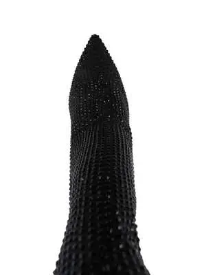 GEDEBE Logan Crystal-embellished Boots - Black