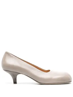 Marsèll 50mm Tillo Square-toe Pumps - Grey