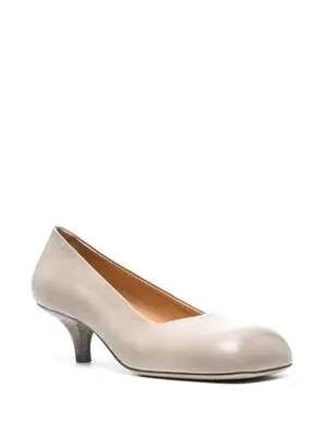 Marsèll 50mm Tillo Square-toe Pumps - Grey