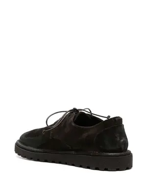 Marsèll Sancrispa Alta Coated-leather Derby Shoes
