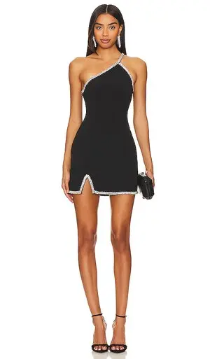 Asymmetrical Hem Mini Cocktail Dresses