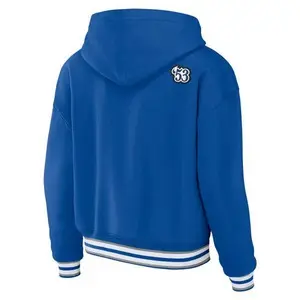 WEAR BY ERIN ANDREWS Indianapolis Colts Lace-up Pullover Hoodie