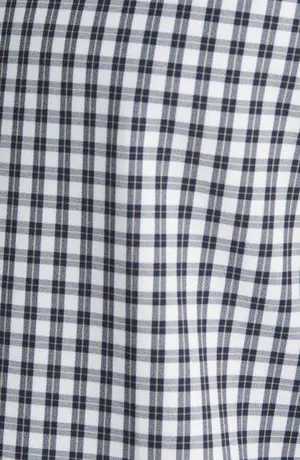 Mizzen+main Leeward Trim Fit Plaid Performance Button-up Shirt