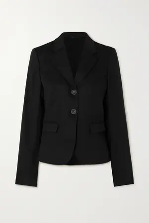 Acne Studios Wool-blend Crepe Blazer